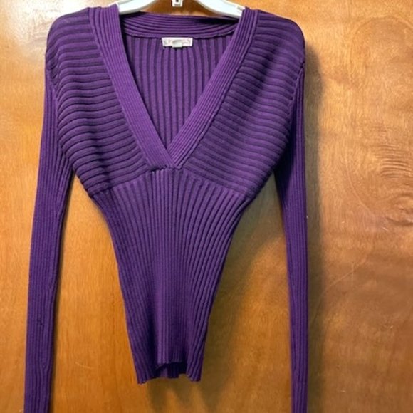 It's Our Time | Sweaters | Purple Vneck Sweater | Poshmark
